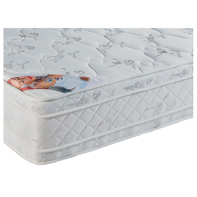Colchón Diamante c/EuroTop 1.80m x 2.00m - Deseo Confort Tela Chenille ...